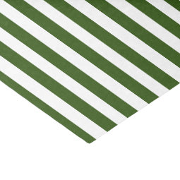 Vintage Green & White Stripes Striped Tissue Paper | Zazzle