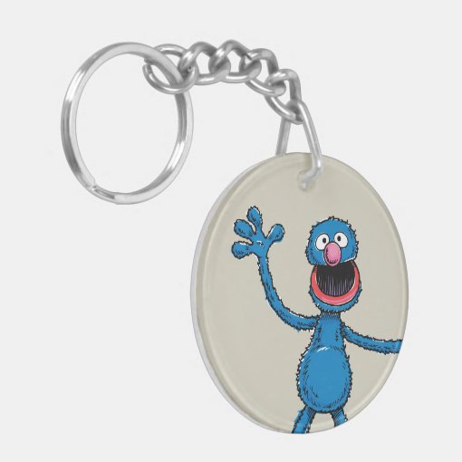 Vintage Grover Keychain | Zazzle