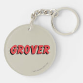 Vintage Grover Keychain | Zazzle