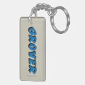 Vintage Grover the Waiter Keychain | Zazzle