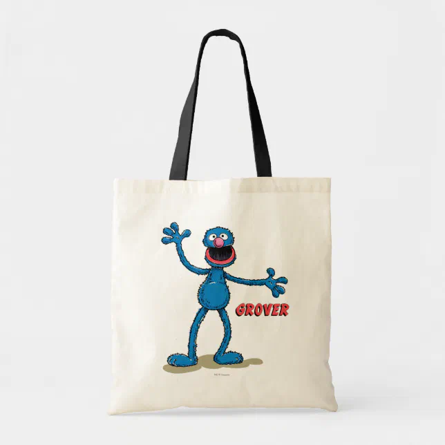 Vintage Grover Tote Bag | Zazzle