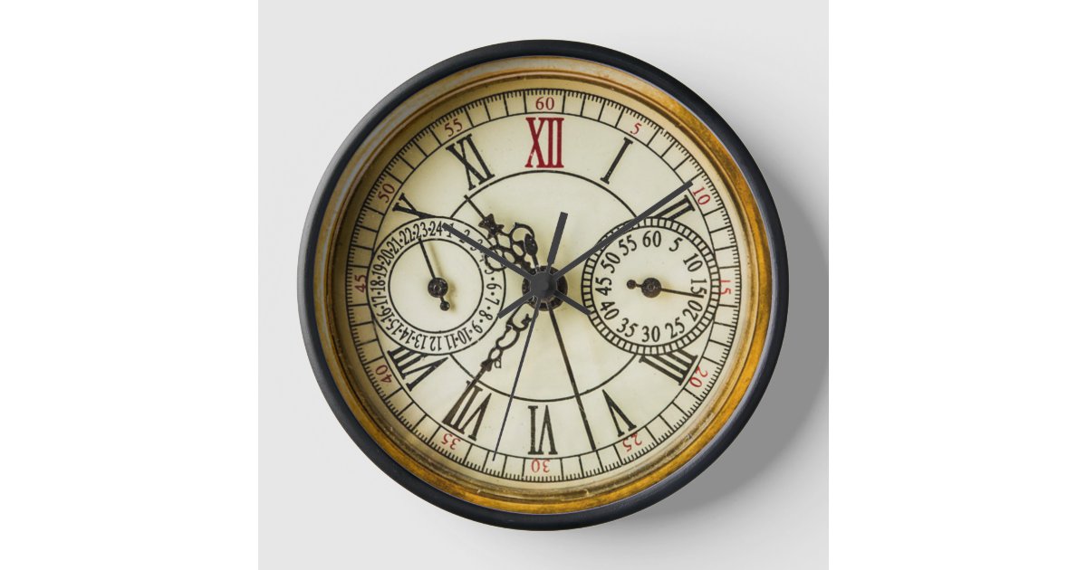 Vintage Grunge steampunk Antique Watch Clock | Zazzle