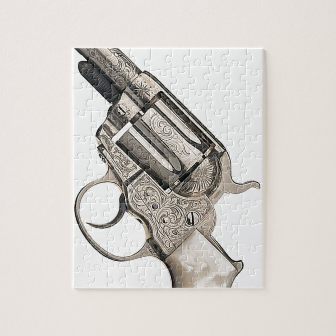 Vintage Gun Jigsaw Puzzle | Zazzle