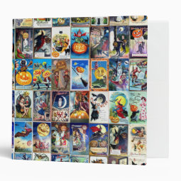 Vintage Halloween Binder | Zazzle