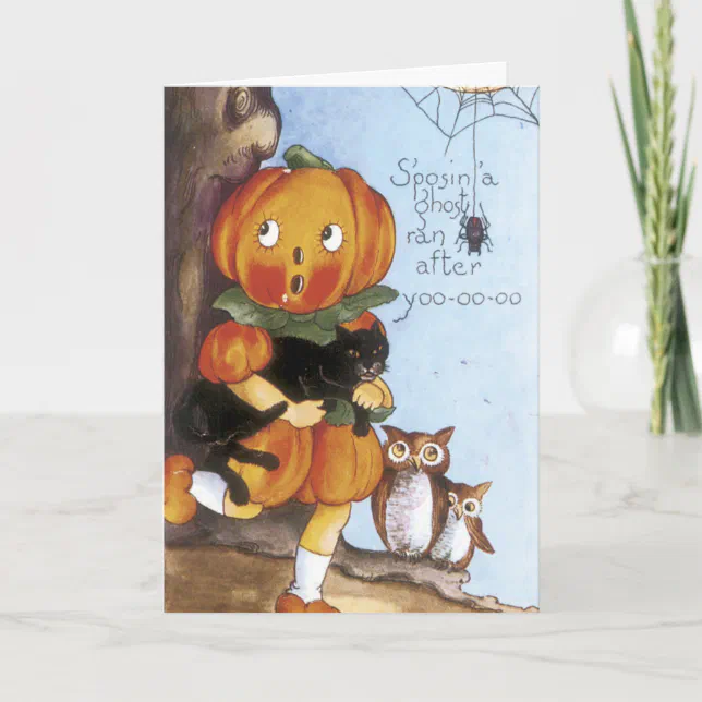 Vintage Halloween cards | Zazzle