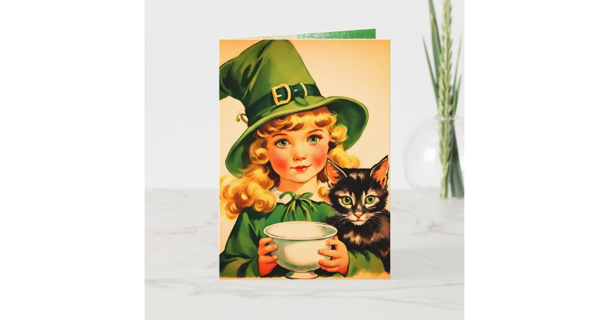 vintage Halloween cutie no7 -funny quote Card | Zazzle