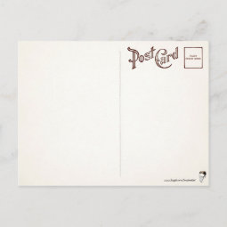 Vintage Halloween Ghost Postcard | Zazzle