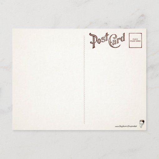 Vintage Halloween Ghost Postcard | Zazzle