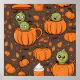 Vintage Halloween Gourd Gang Party Poster | Zazzle