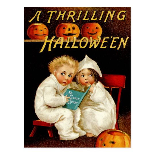 Vintage Halloween Postcard | Zazzle.com