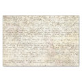 Vintage Hand Written Letter Script Map Decoupage Tissue Paper | Zazzle
