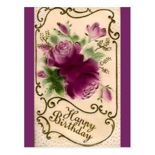 Victorian Birthday Cards | Zazzle