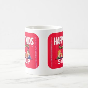 Vintage "Happy Kids Syrup" Mug | Zazzle