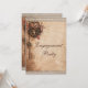 Vintage Hearts Lock and Key Engagement Party Invitation | Zazzle