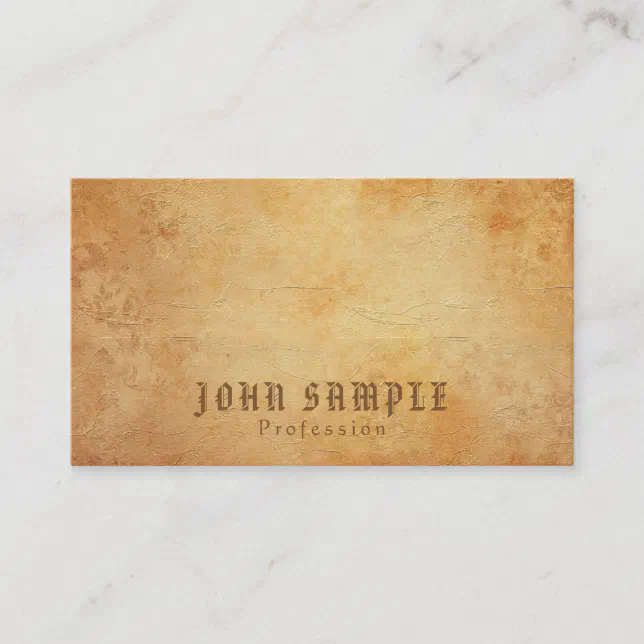 Vintage Historical Creative Design Deluxe Business Card | Zazzle