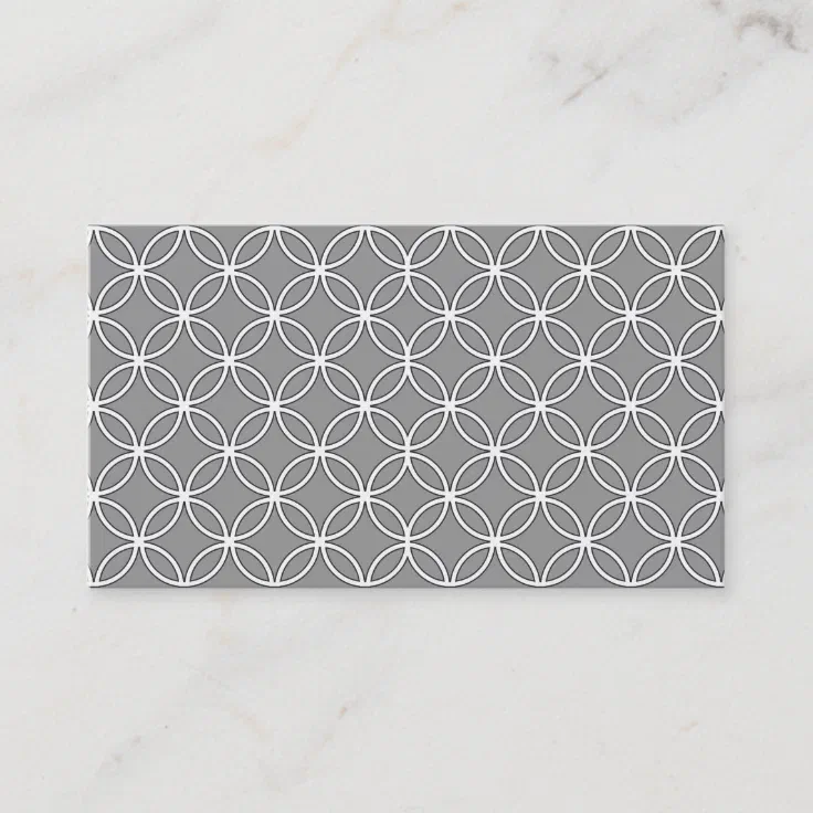 Vintage Hollywood Gray Business Card | Zazzle