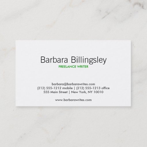 Vintage Hollywood Green Business Card | Zazzle