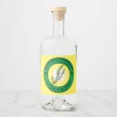 Vintage Homemade Herb Vinegar Label Template | Zazzle