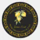 Vintage Homemade Lemon Curd Label l Black | Zazzle