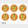 Vintage Homemade Orangecello Label Template | Zazzle
