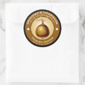 Vintage Homemade Pickled Onions Label Template | Zazzle