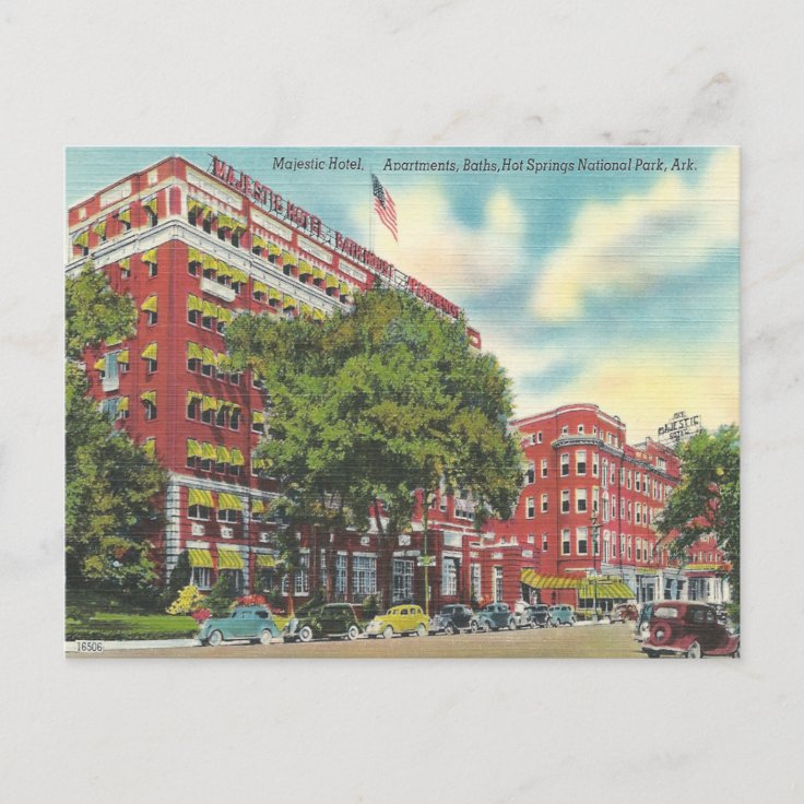 Vintage Hot Springs Arkansas Postcard | Zazzle