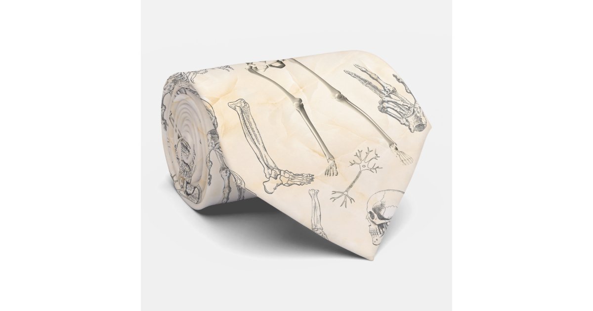 Vintage Human Anatomy Doctor Neck Tie | Zazzle
