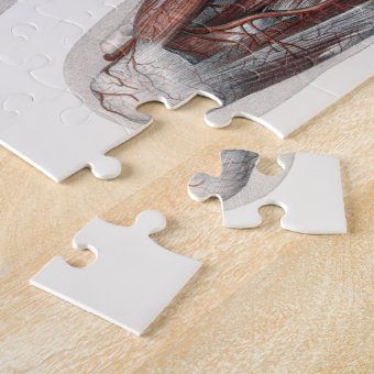Vintage Human Anatomy Footprint Podiatry Feet Jigsaw Puzzle | Zazzle