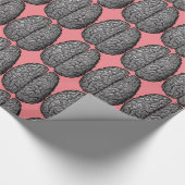 Vintage Human Brain Illustration Wrapping Paper | Zazzle