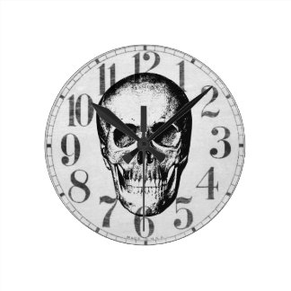 Scary Halloween Wall Clocks | Zazzle