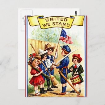 Vintage Independence Day Postcard | Zazzle
