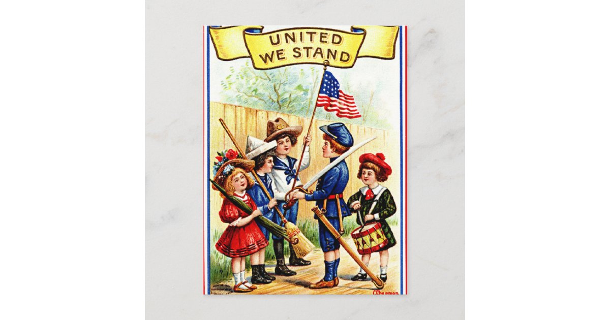 Vintage Independence Day Postcard | Zazzle