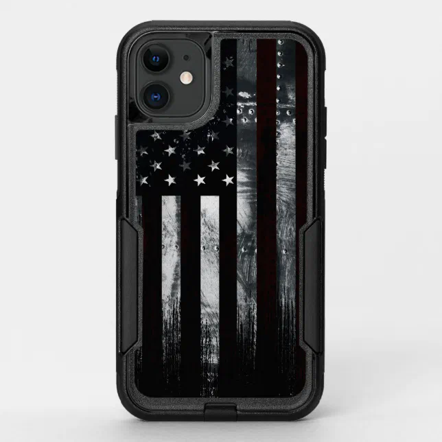 Vintage Industrial American Flag Otterbox iPhone Case | Zazzle