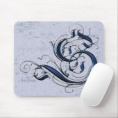 Vintage Initial S Mouse Pad | Zazzle