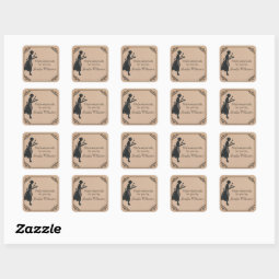 Vintage Inspired Home Made Label Sticker | Zazzle