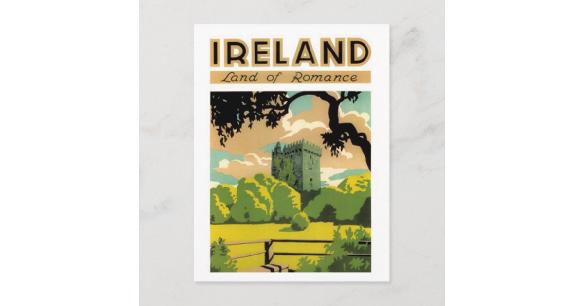 Vintage Ireland - Postcard | Zazzle
