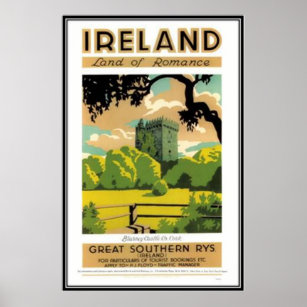 Vintage Irish Posters & Prints | Zazzle