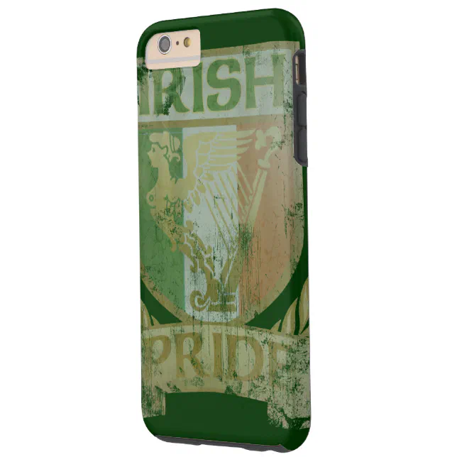 Vintage Irish Pride Crest Case-Mate iPhone Case | Zazzle