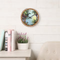 Vintage Island Large Clock | Zazzle