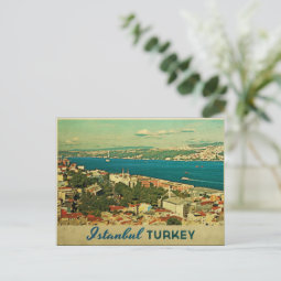 Vintage Istanbul Turkey Postcard | Zazzle