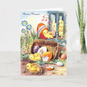 Vintage Italian Easter card | Zazzle