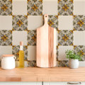 Vintage Italian Lemon Citrus Botanical Pattern Ceramic Tile | Zazzle
