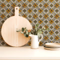 Vintage Italian Lemon Citrus Botanical Pattern Ceramic Tile | Zazzle