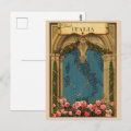 Vintage Italy Italian Map Travel Postcard | Zazzle