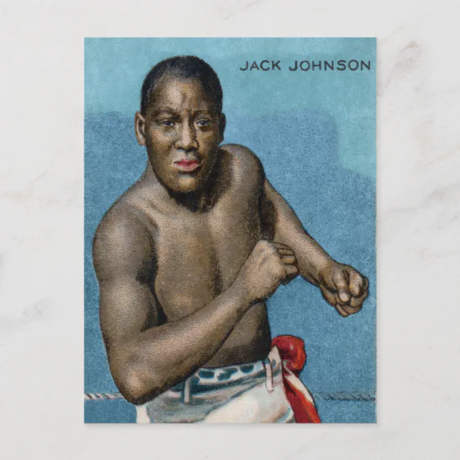 Vintage Jack Johnson Postcard | Zazzle