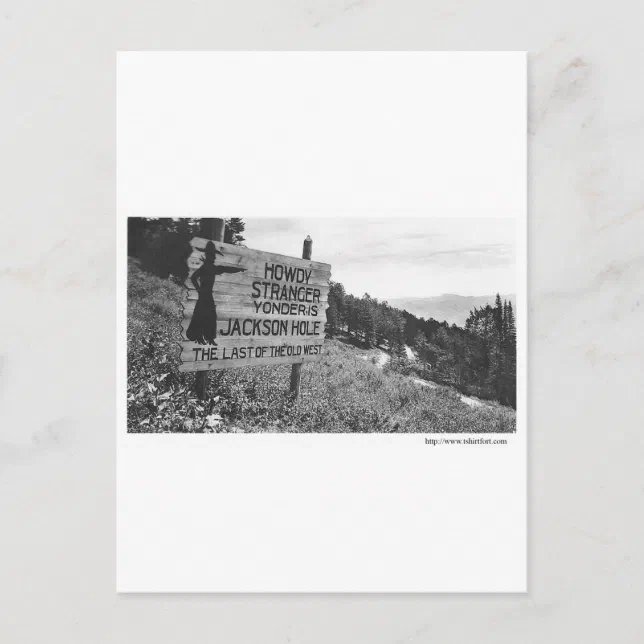 Vintage Jackson Hole Postcard | Zazzle