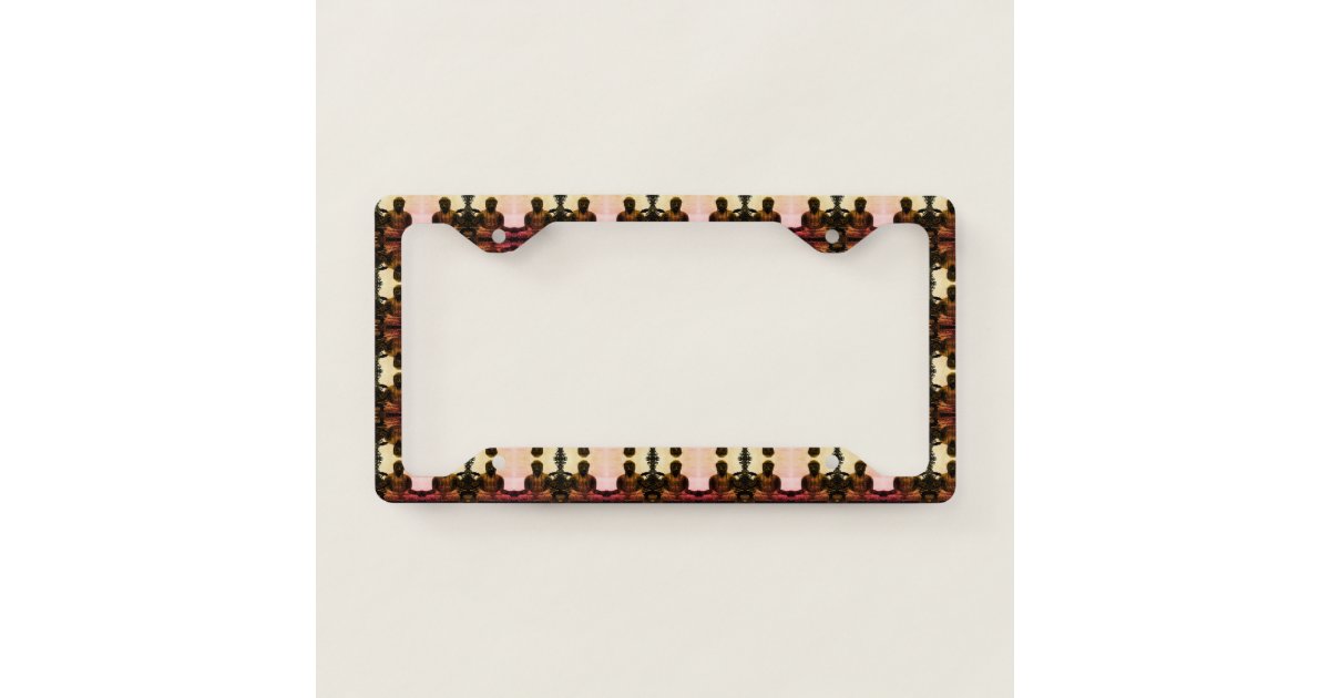 Vintage Japan Kamakura Great Buddha Magnet License Plate Frame | Zazzle