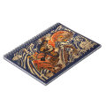 Vintage Japanese Art Fighting Giant Salamander Notebook | Zazzle