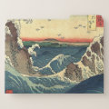 vintage japanese art landscape great wave file folder | Zazzle