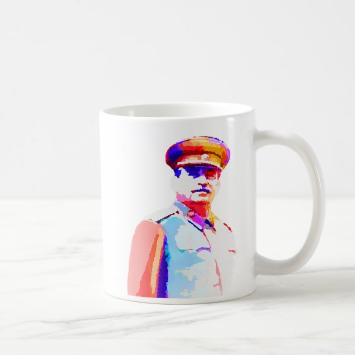 Vintage Joseph Stalin WW2 Russia Dictator Colorful Coffee Mug | Zazzle.com